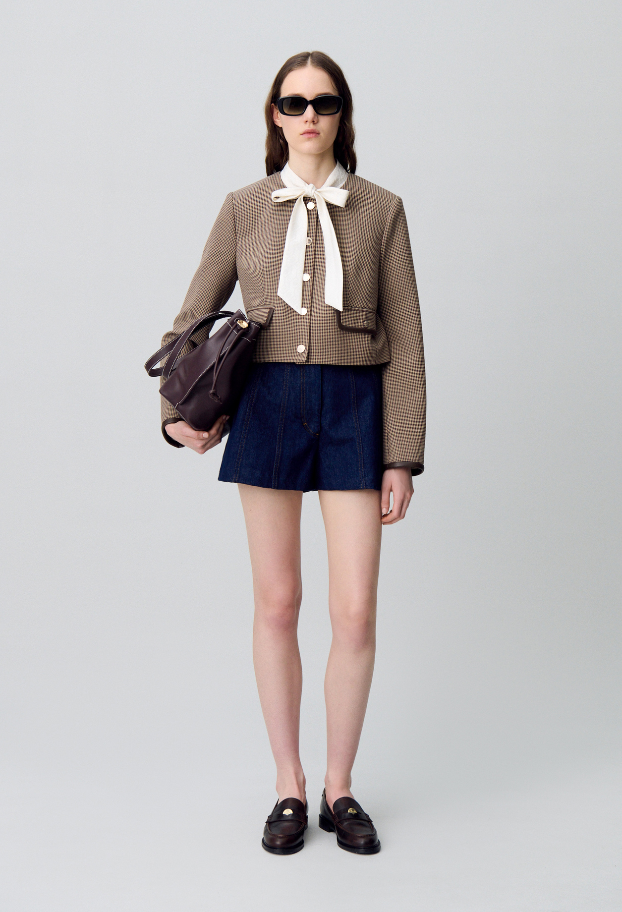 Cropped Boxy Jacket for women | Claudie Pierlot